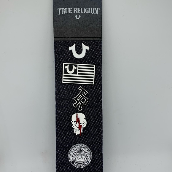 True Religion | Accessories | True Religion Pins Set Of 5 Logo Button ...